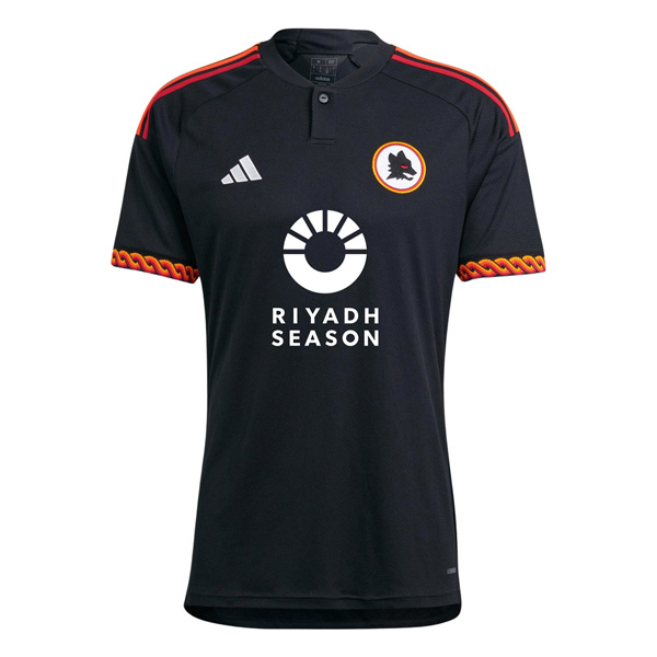 AS Roma Third New RIYADH Sponsor Kit 23-24 - KICKOFFSHOPPER