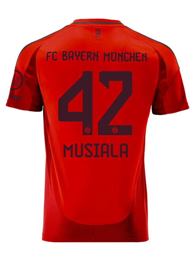 Bayern Munich Musiala 42 Home Jersey 24-25 - KICKOFFSHOPPER